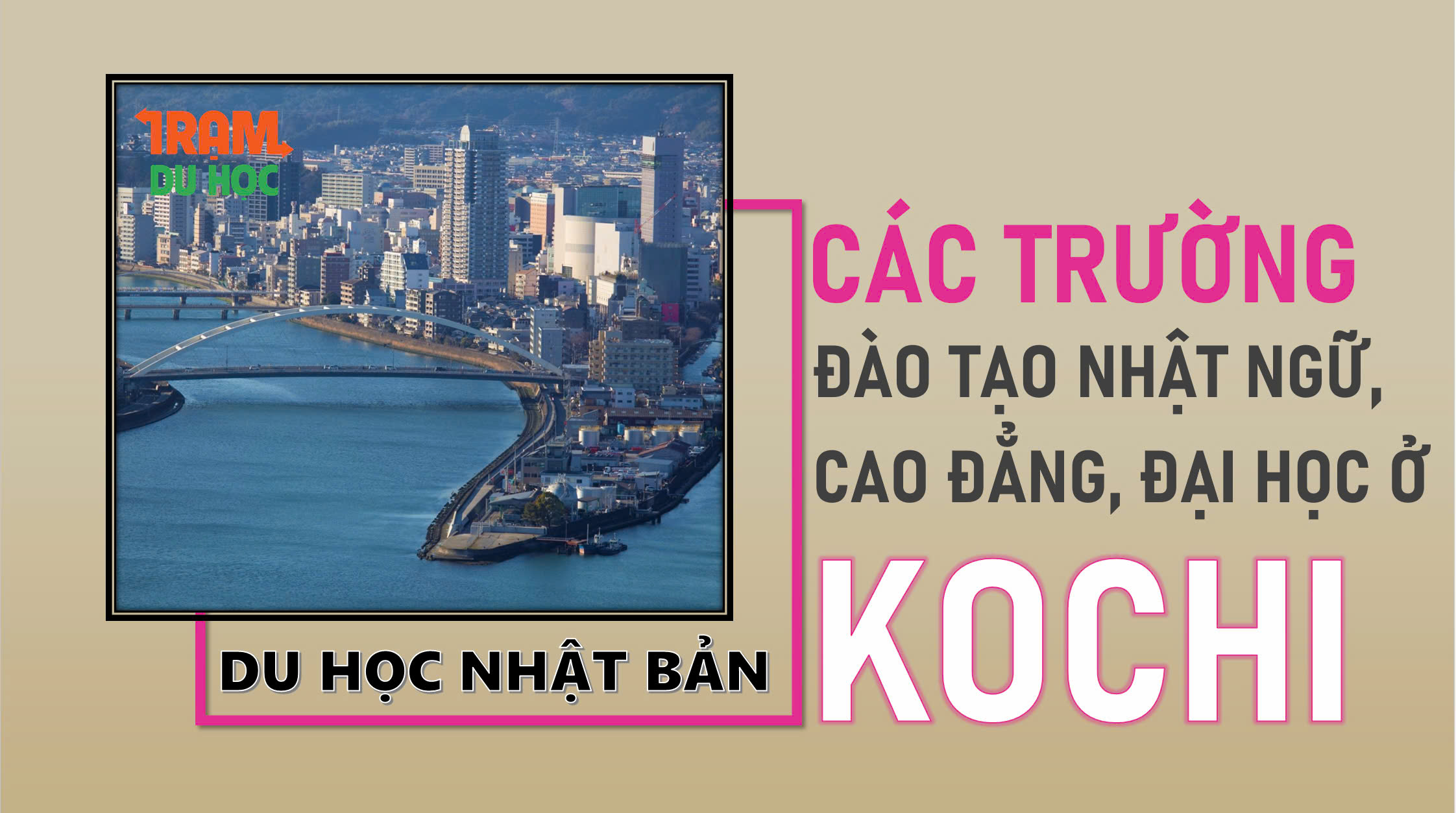 Danh sách các trường Nhật ngữ, Đại học, Cao đẳng ở tỉnh Kochi (Nhật Bản)